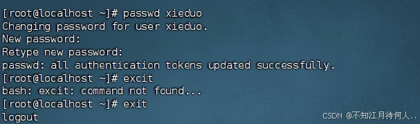 使用 useradd 创建用户未指定密码_useradd 添加用户并设置不需要密码-CSDN博客