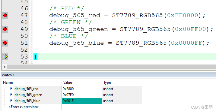 RGB888色彩格式转RGB565格式_rgb888转rgb565-CSDN博客