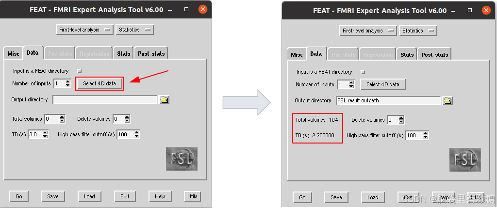 FSL 处理 fMRI 做任务激活分析_fmrib software library-CSDN博客