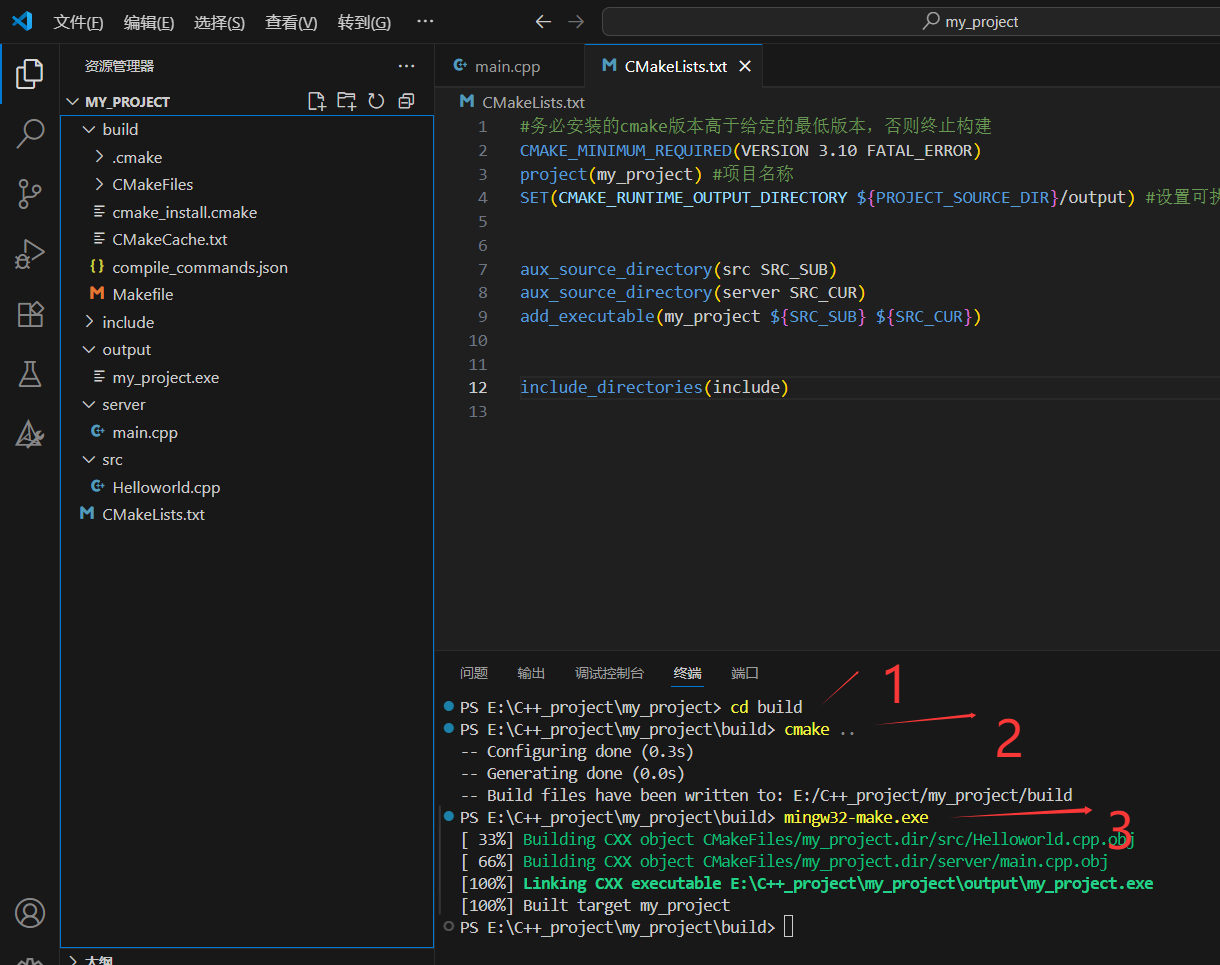 C开发新手从零开始:1vscodemingwcmake配置(仅供学习)vscode Cmake Mingw Csdn博客