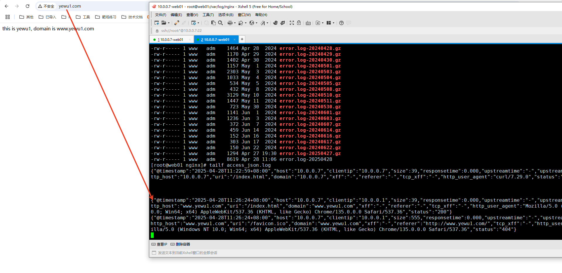 nginx配置之自定义access.log日志格式_nginx access.log配置-CSDN博客