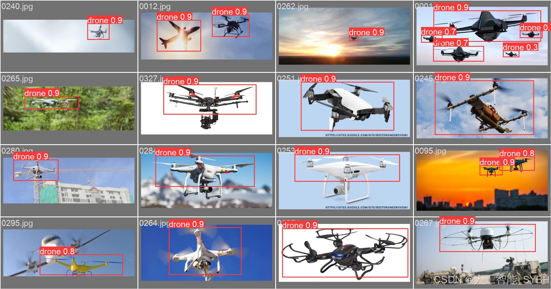 基于YOLOv10深度学习的无人机检测系统（YOLOv10+YOLO数据集+UI界面+Python项目源码+模型）_yolo 无人机识别模型-CSDN博客