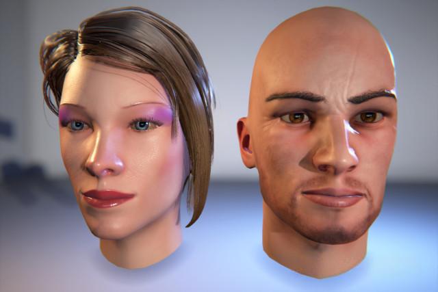 【Unity 人物角色渲染插件】Human Shader Pack Built-In RP URP HDRP 旨在为人类角色提供真实的皮肤、头发、眼睛等细节效果-CSDN博客