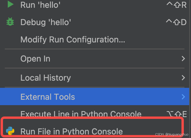 在 PyCharm 中使用 “Run on Console“ 查看和操作变量_pycharm查看变量-CSDN博客