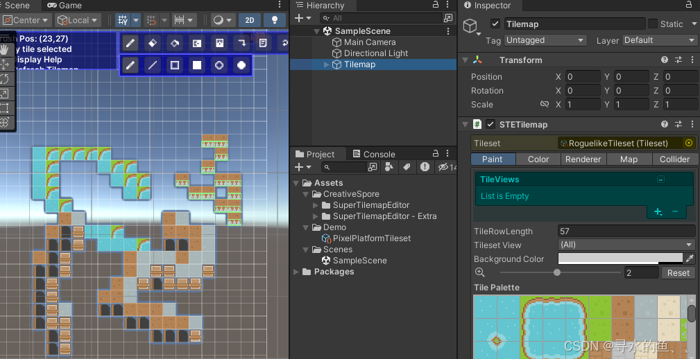 【Super Tilemap Editor使用详解】（八）：瓦片地图(Tilemap)-CSDN博客
