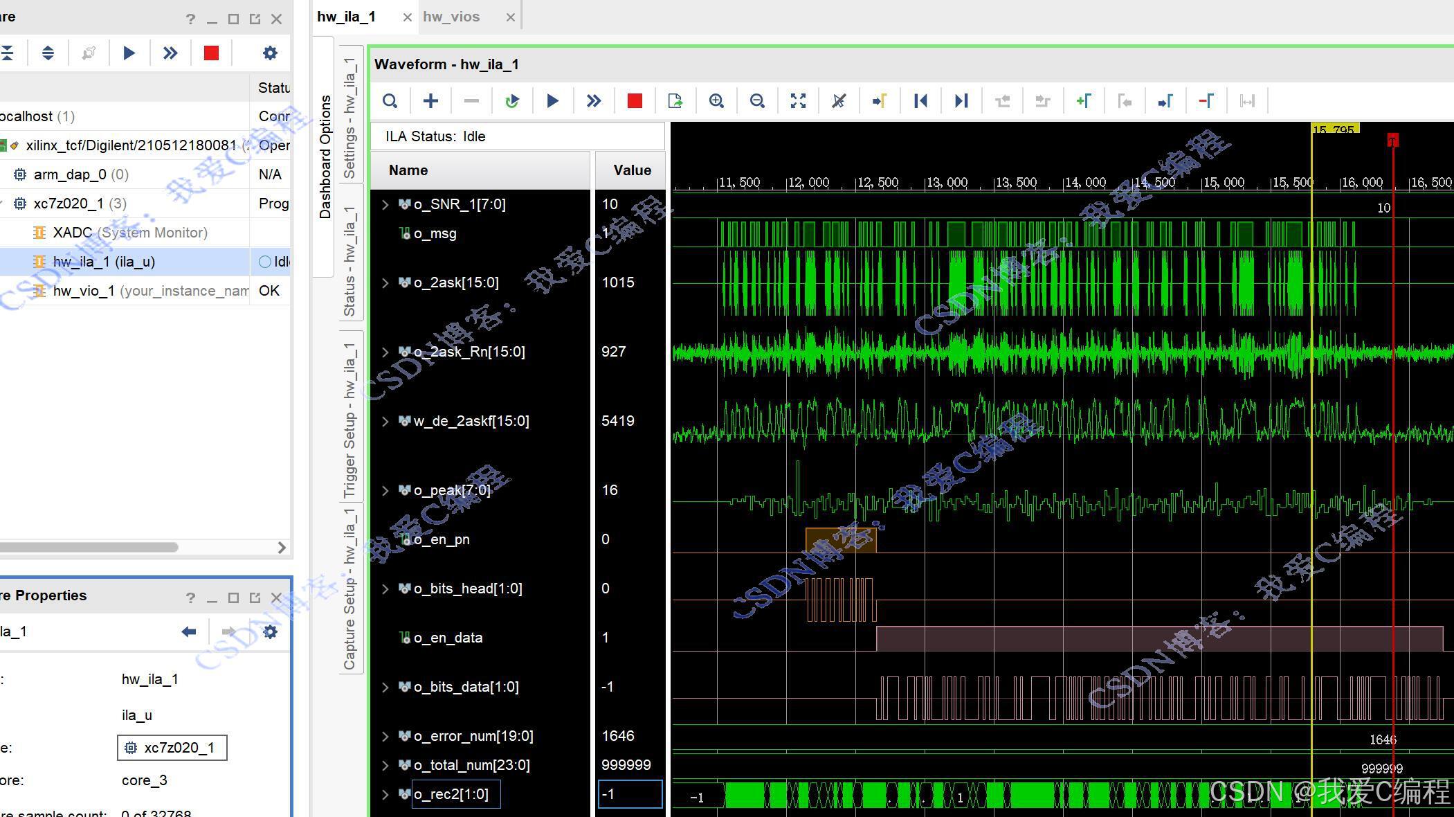 【硬件测试】基于FPGA的2ASK+帧同步系统开发与硬件片内测试,包含高斯信道,误码统计,可设置SNR_基于2ask的胎压监测系统-CSDN博客