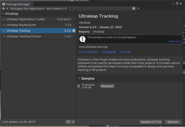Unity中使用LeapMotion_unity leapmotion-CSDN博客