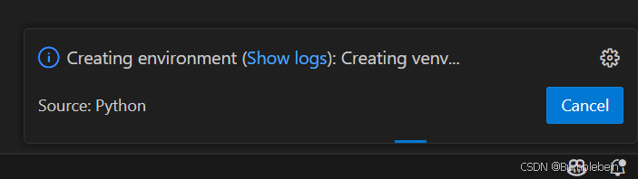 在vscode中创建python虚拟环境（.venv）_vscode python venv-CSDN博客