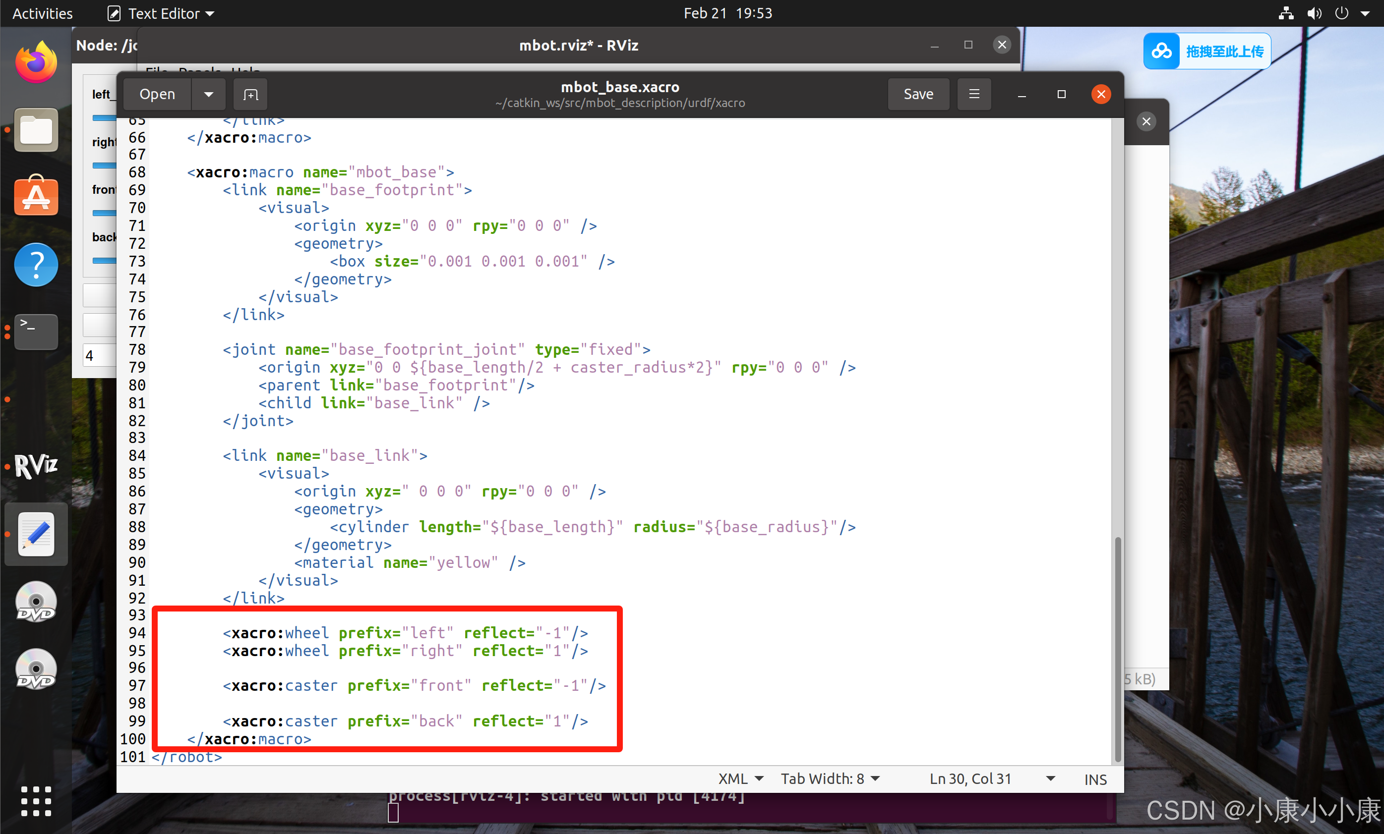 ROS_noetic系统无法找到 mbot_description 包以及 mbot.xacro 文件_no such file or directory: 'xacro-CSDN博客