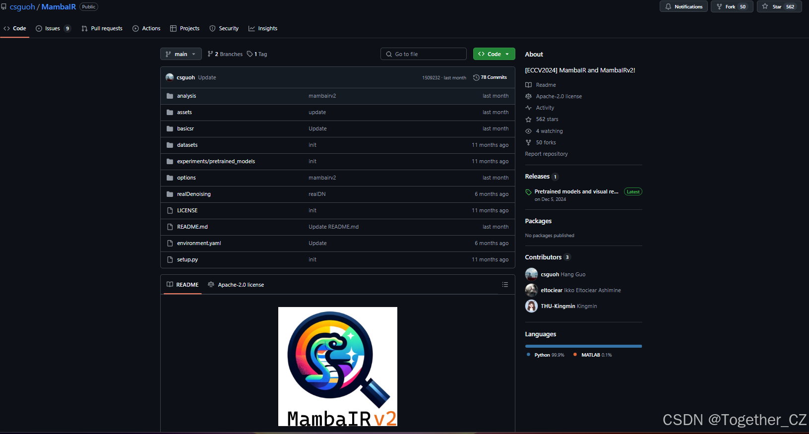MambaIR: A Simple Baseline for ImageRestoration with State-Space Model——基于状态空间模型的图像修复简单基线 ...