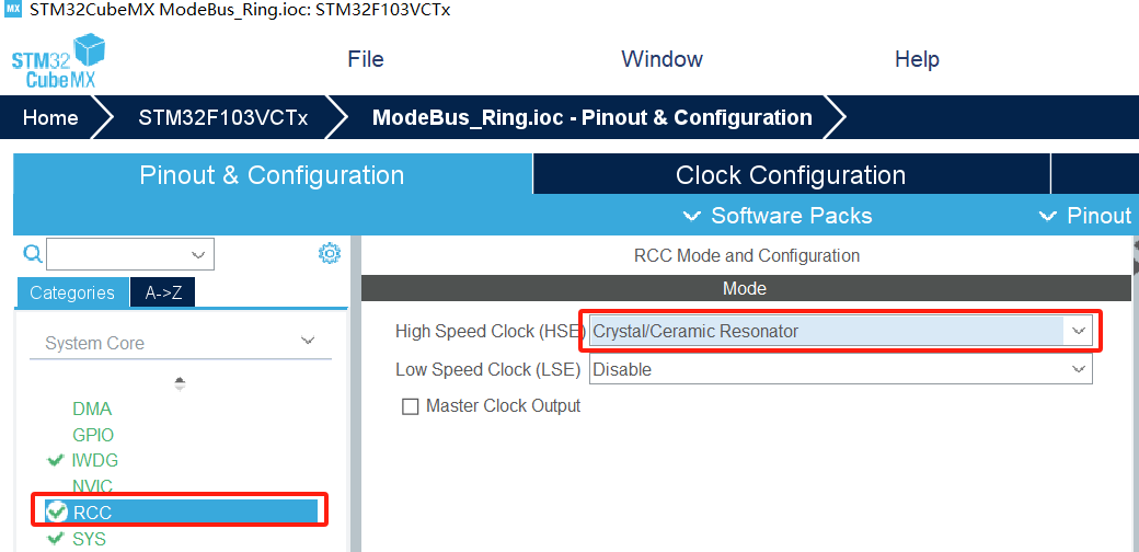 modebus RTU串口dma接收+环形缓冲区实现（STM32F103实现，stm32cubemx配置）_stm32cubemx modbus rtu-CSDN博客