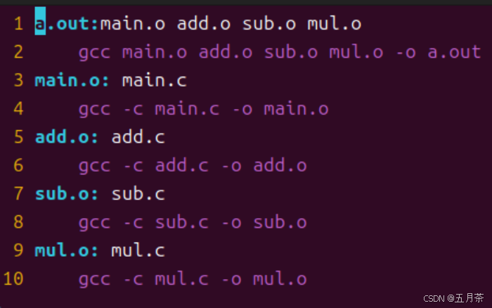 Makefile项目管理_makefile管理项目-CSDN博客