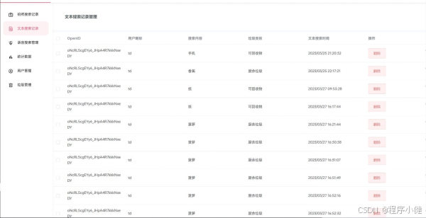 基于深度学习的生活垃圾智能分类系统（微信小程序resnet（可改yolo）mysqlvue管理端训练数据集论文）yolo垃圾识别分类小程序 Csdn博客