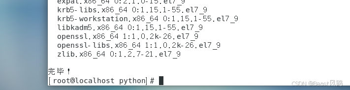 liunx 虚拟机配置py3.9环境_虚拟机安装python3.9-CSDN博客