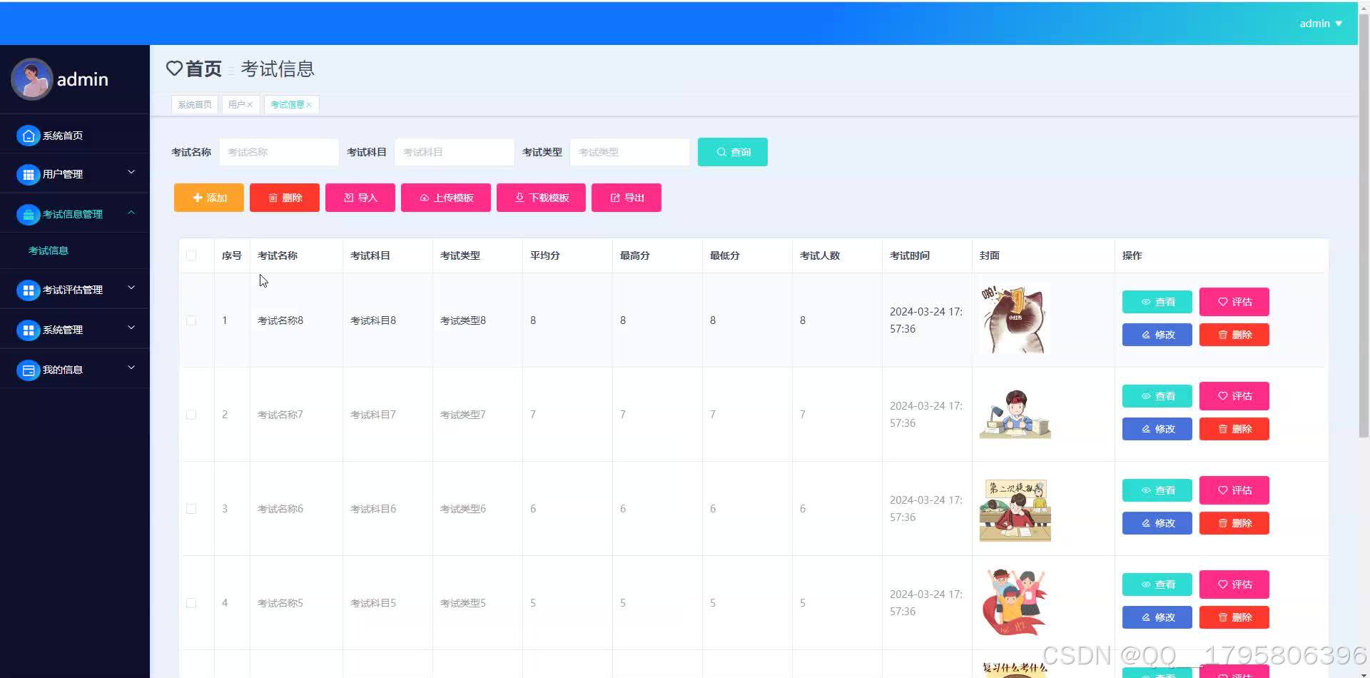 基于java+springboot的Hive的高校考试分析系统-CSDN博客