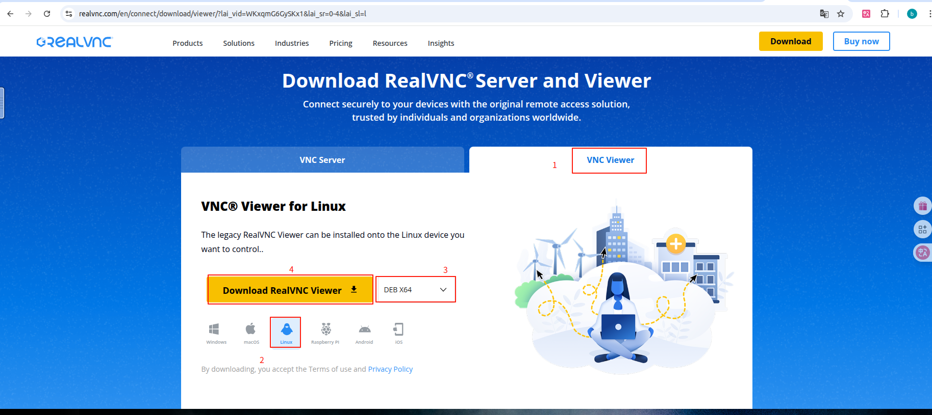 使用vnc-viewer连接Autodl远程服务_autodl vnc-CSDN博客