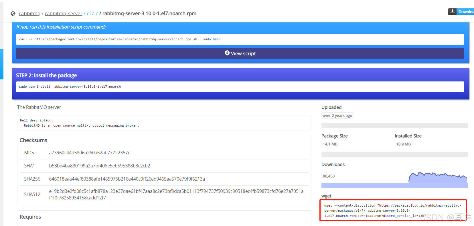 Linux 安装Erlang、RabbitMQ_linux安装erlang-CSDN博客