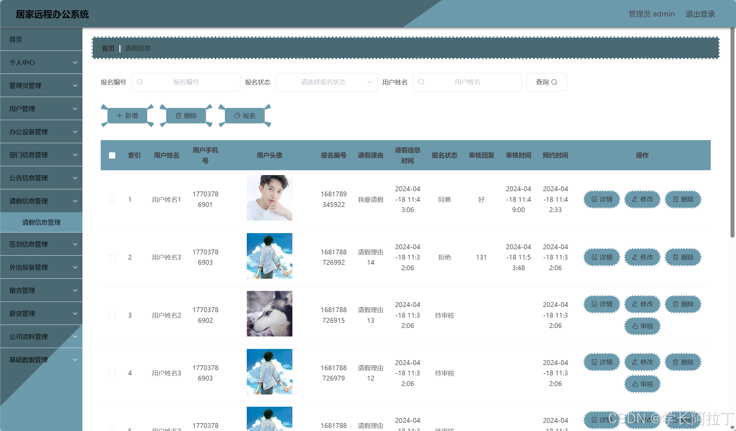 Java毕业设计 基于springboot的居家远程办公系统【代码论文ppt】spring远程办公系统 Csdn博客