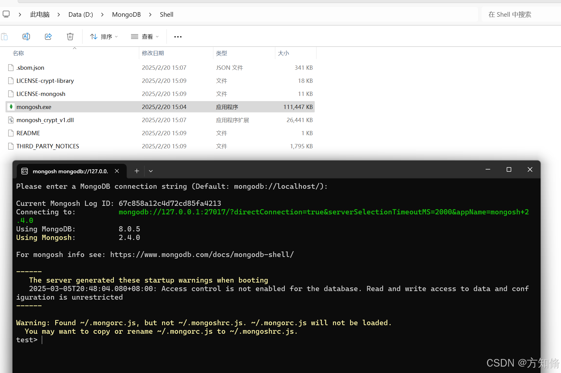 安装备忘录：MongoDB_mongodb compass下载-CSDN博客