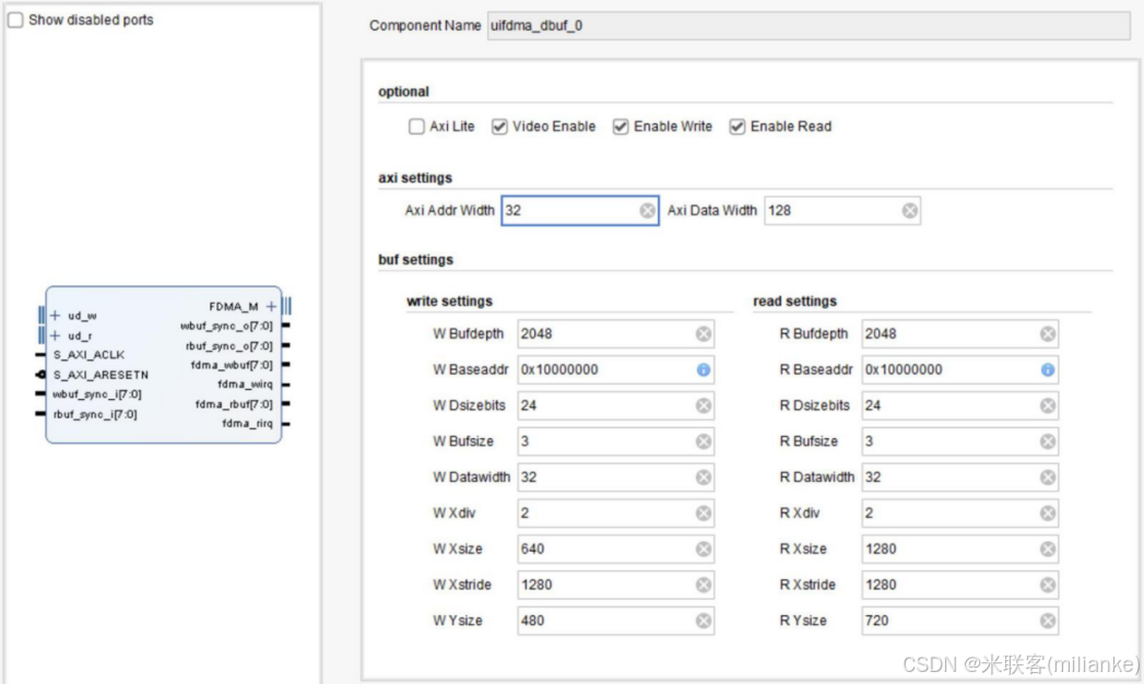 [米联客-XILINX-H3_CZ08_7100] FPGA_PL-DDR缓存方案连载-08 fdma数据通路加入sobel算法IP方案_uifdma3.2-CSDN博客