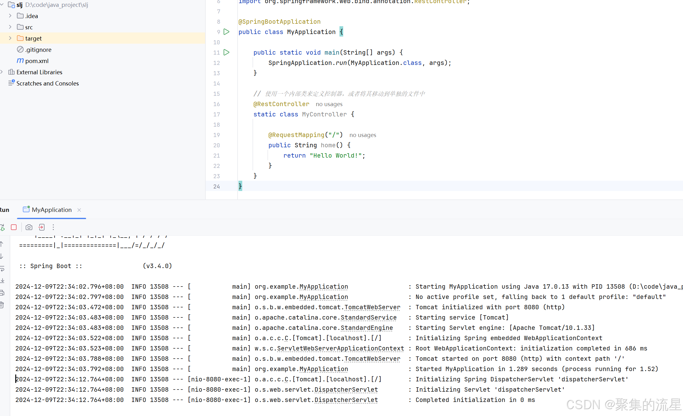 idea设置maven仓库并运行springboot项目_intellij idea 2024.2.3 (community edition) 运行ssm项目-CSDN博客