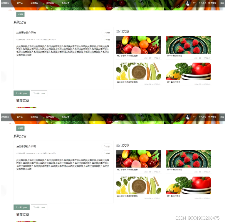 Vue+javaweb+Python+nodejs的精准扶贫管理系统+数据可视化大屏Django+flask+springboot-CSDN博客