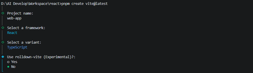 【前端】从零开始搭建现代前端框架：React 19、Vite、Tailwind CSS、ShadCN UI-第二章《快速开始：使用 Vite + TypeScript 初始化项目》_react ...
