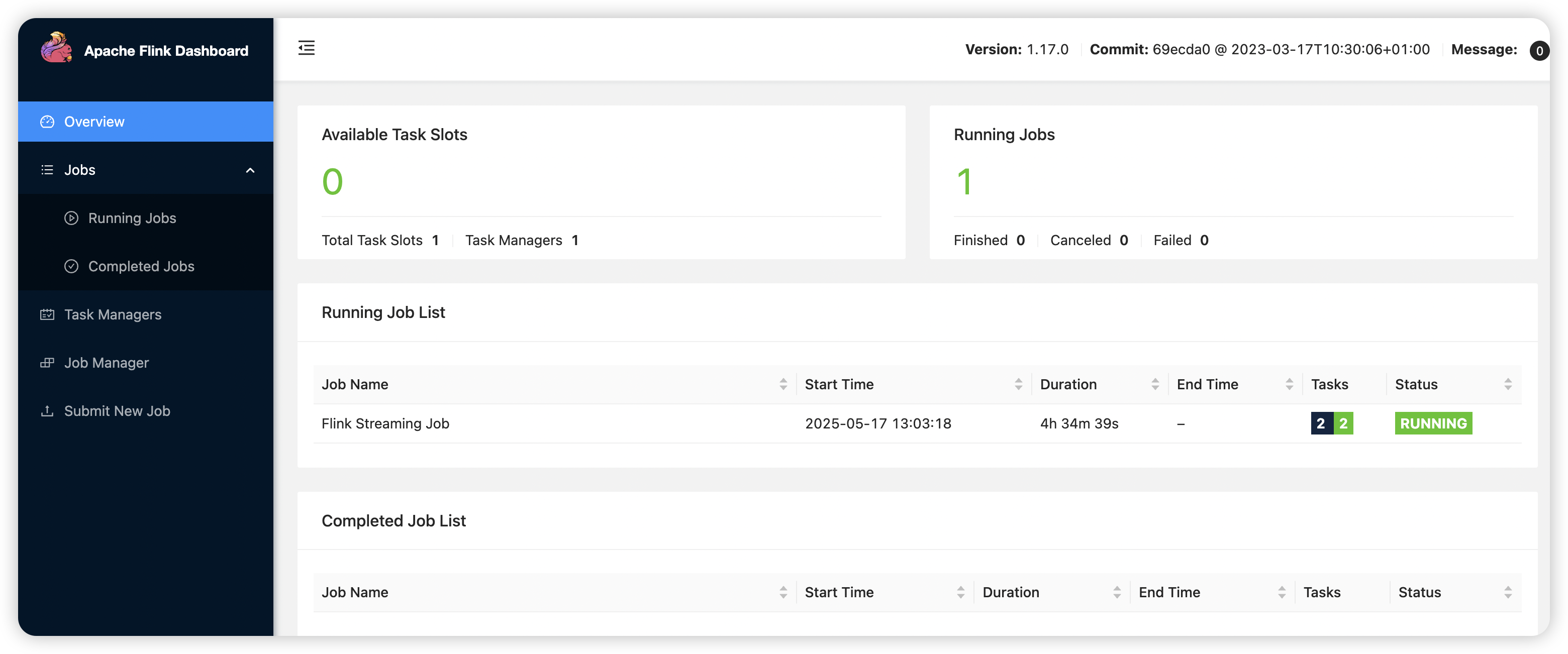 Flink 1.17 standalone模式提交jar报错Failed to execute job ‘Flink Streaming Job‘_org.apache.flink ...