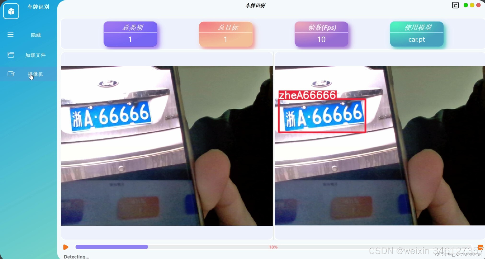 计算机毕业设计:python车牌识别系统 深度学习 Yolov8模型 Lprnet算法 Pytorch (源码)lprent代码 Csdn博客