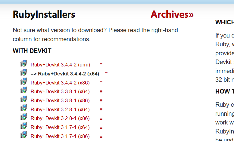在Windows下安装Jekyll和Bundler以预览静态网站_gem install jekyll bundler-CSDN博客