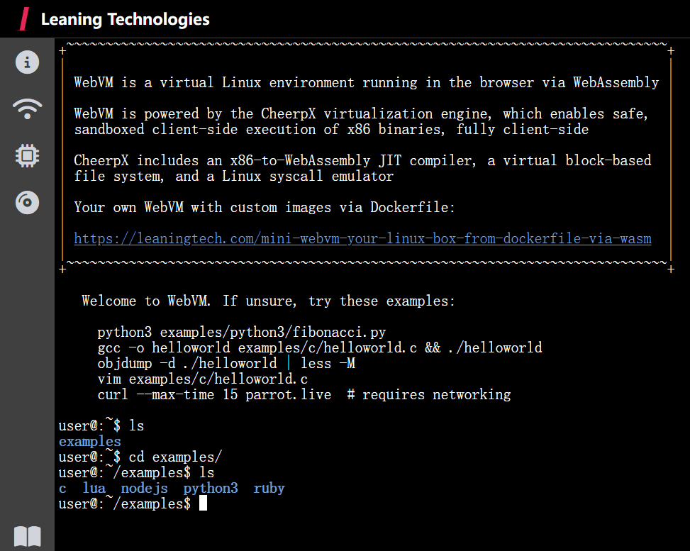 WebVM：在浏览器中运行完整的Linux系统，无需安装！-CSDN博客
