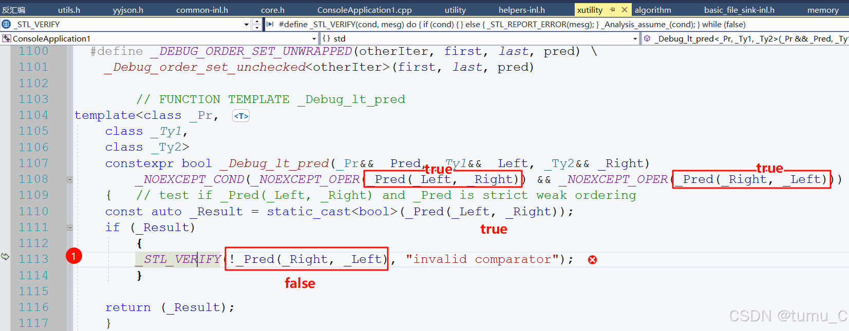 为了正常查找，std::sort如果用了排序规则，那么std::lower_bound和std::binary_search也要用这个规则，除非自己知道自己干什么_std lowerboud ...