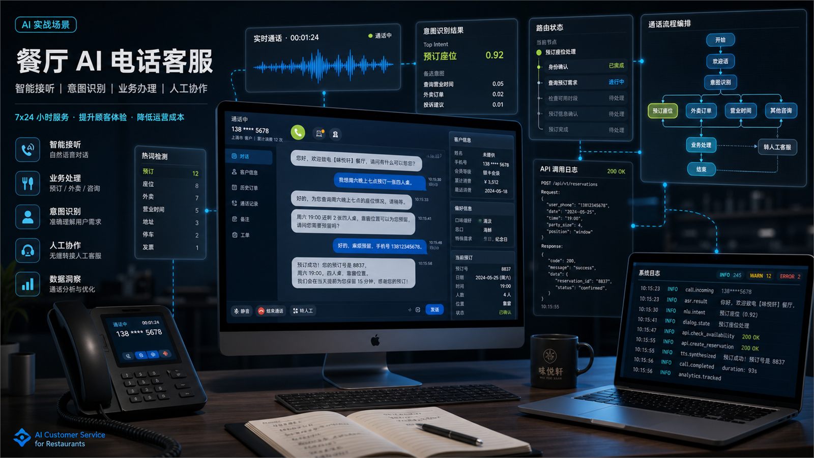 OpenAI 语音智能体实战：从 0 搭一个餐饮门店 AI 电话客服，全流程可复现-CSDN博客