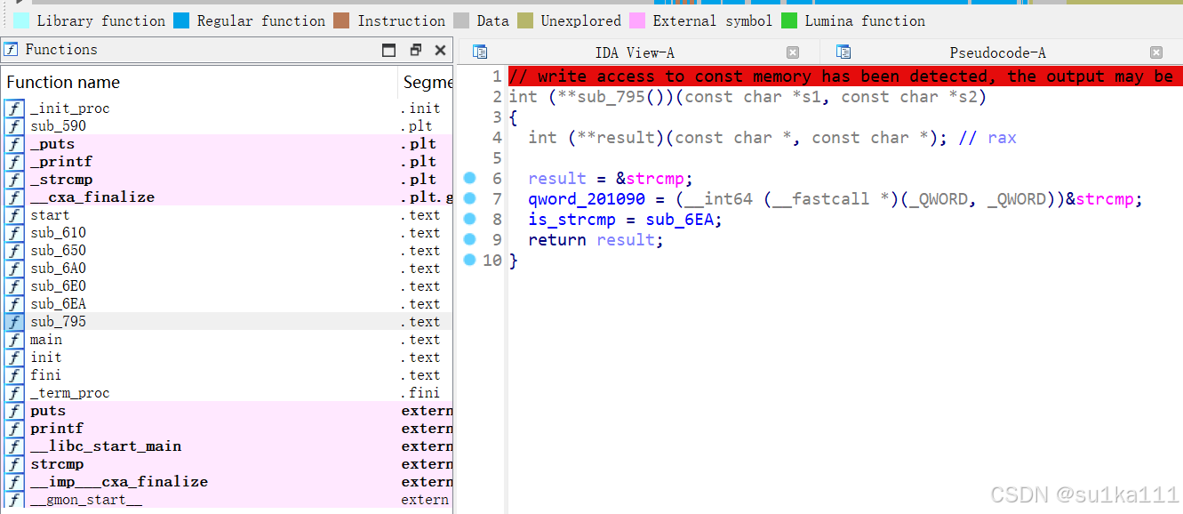 re题(44)BUUCTF-[Zer0pts2020]easy strcmp-CSDN博客