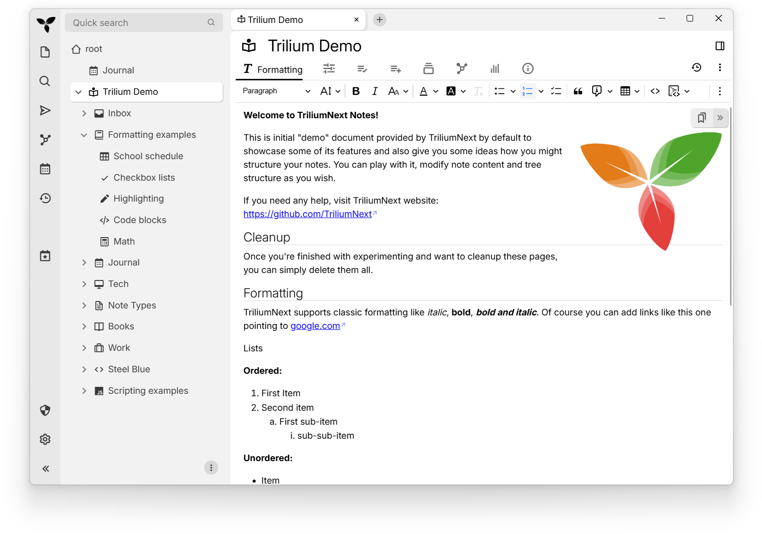 【GitHub项目推荐--Trilium Notes：开源个人知识库构建工具】⭐⭐⭐⭐⭐-CSDN博客