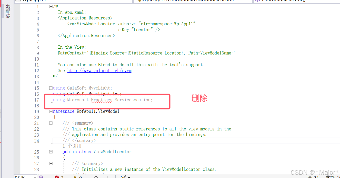 WPF之MVVMLight的基本使用_galasoft.mvvmlight-CSDN博客