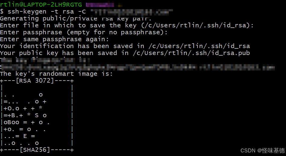 【git基础二】github配置ssh Key（小白也能懂！）github Ssh Key Csdn博客