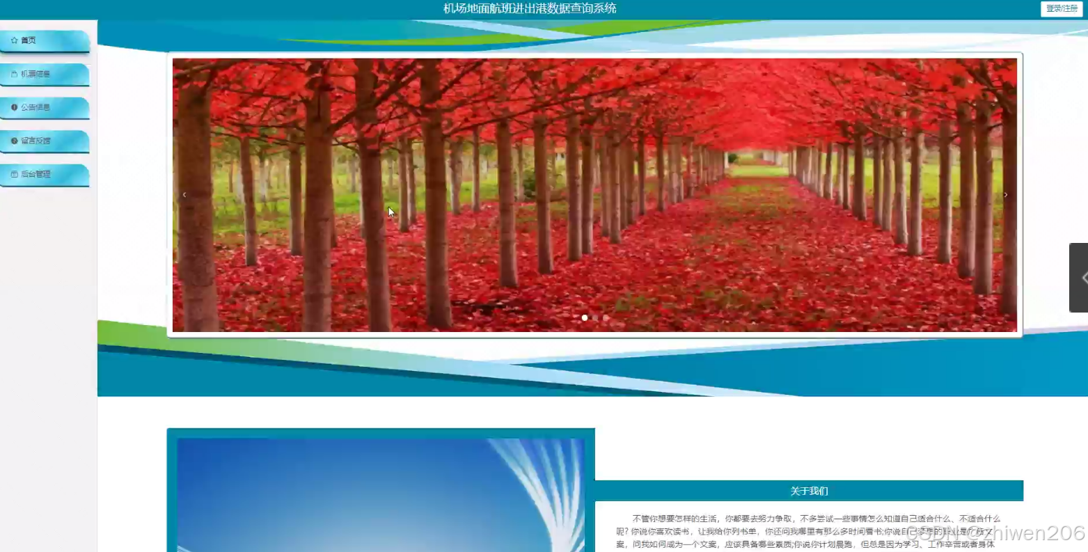 基于nodejsvue机场地面航班进出港数据查询系统（开题程序论文）计算机毕业设计 Csdn博客