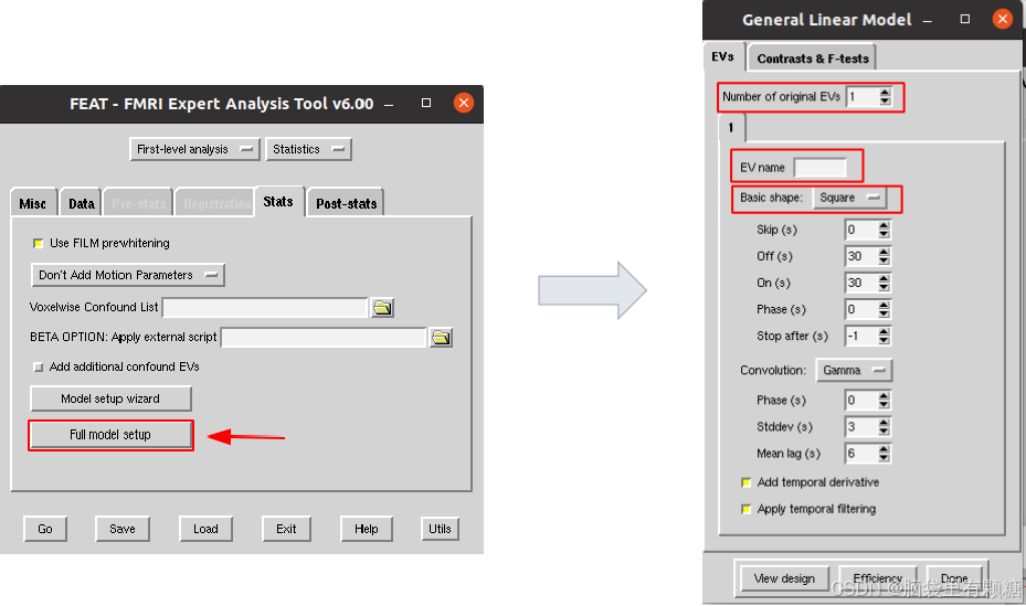 FSL 处理 fMRI 做任务激活分析_fmrib software library-CSDN博客