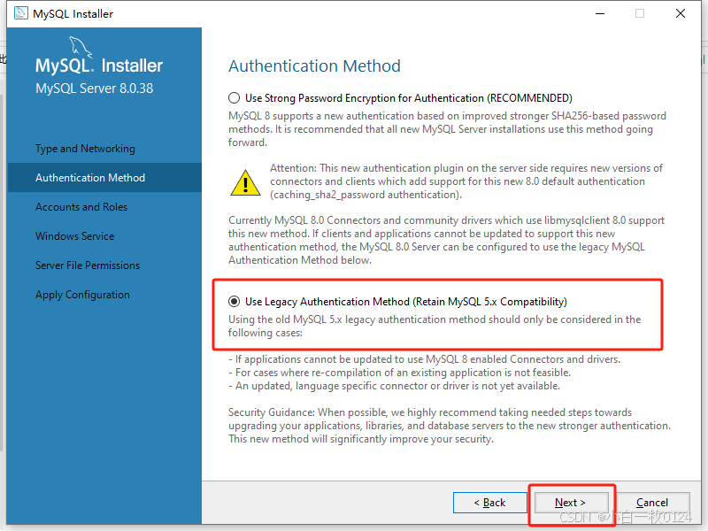 安装msyql及环境配置_use strong password encryption-CSDN博客