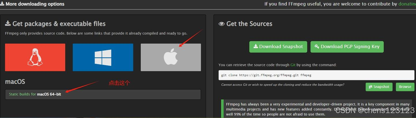 macos 上安装 ffmpeg的三种方式_macos ffmpeg-CSDN博客