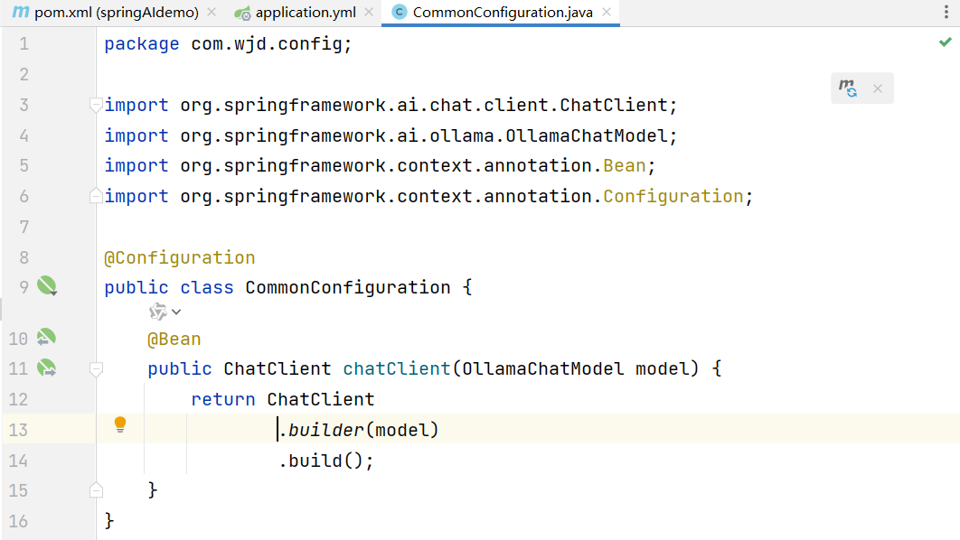 Spring AI入门：调用本地Ollama部署的DeepSeek模型，打造高效AI解决方案_spring ai ollama-CSDN博客