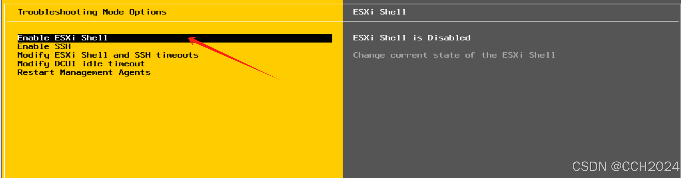 云平台运维管理笔记3—开启ESXI的Shell和SSH功能_esxi开启ssh-CSDN博客