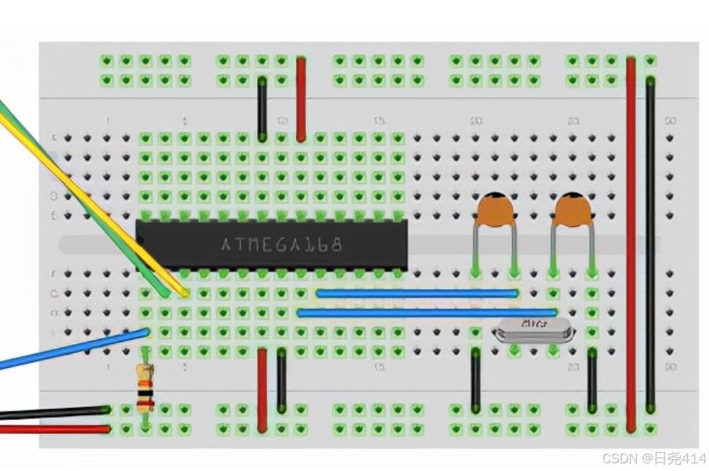 用Arduino nano给全新的ATMEGA328p芯片烧录Bootloader--以开源卡片电子琴为例_atmega328p烧录bootloader-CSDN博客