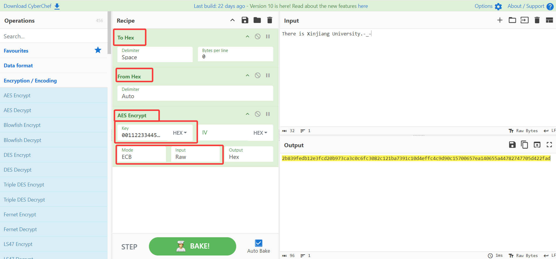 【网络与信息安全】实验二 分组密码工作模式验证_实验目的: 理解分组加密中 ecb 与 cbc 两种工作模式的区别。 验证 明文1位改变在 ...