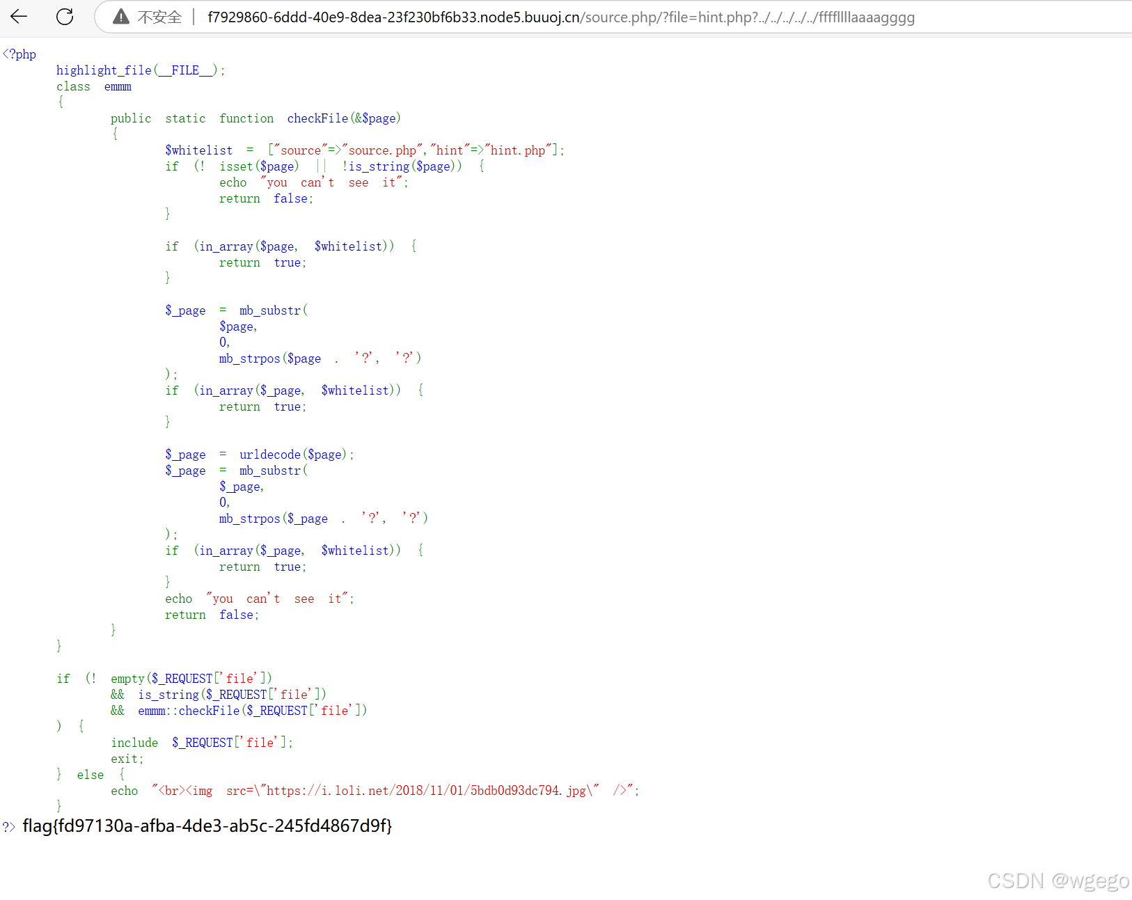 [HCTF 2018]WarmUp 1 详细解析-CSDN博客