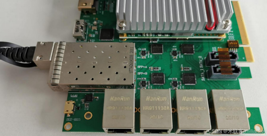 [米联客-XILINX-H3_CZ08_7100] FPGA_UDP以太网通信方案连载-03UDP万兆以太网光通信测试_米联客万兆网-CSDN博客