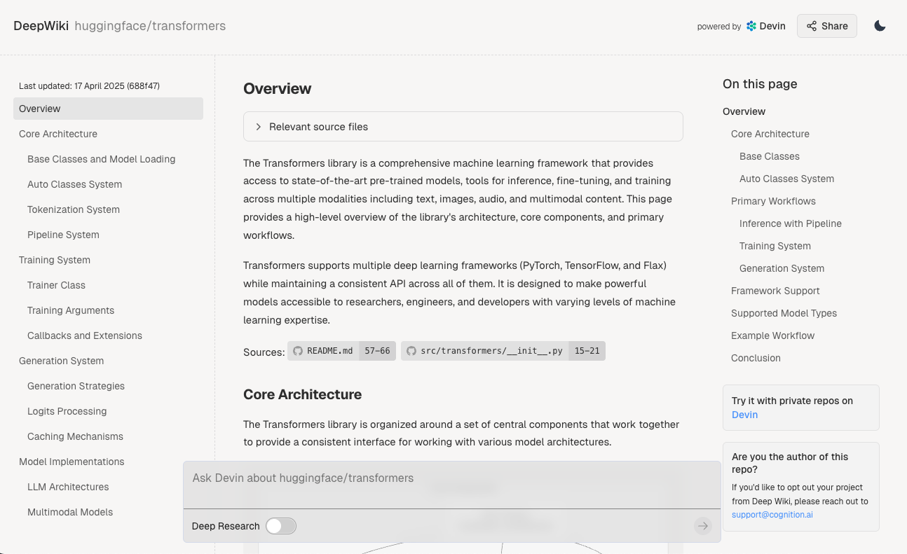 DeepWiki - gthub 代码文档快速查看_deepwike-open 查看项目代码-CSDN博客
