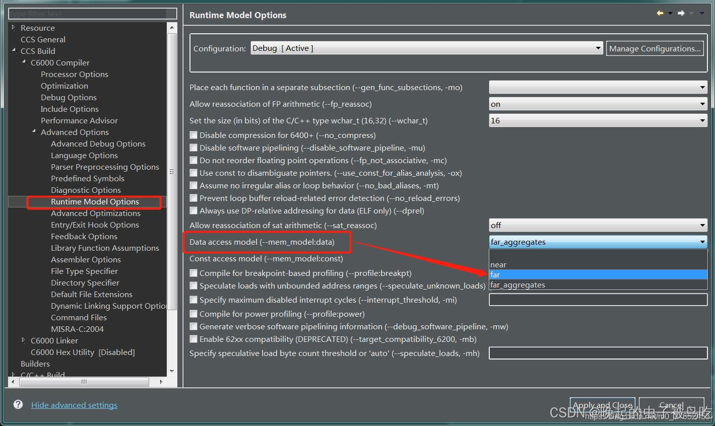 CCS软件编译时Relocation Overflow Error报错解决方法（含CCS2解决方法）_ccs load program error-CSDN博客