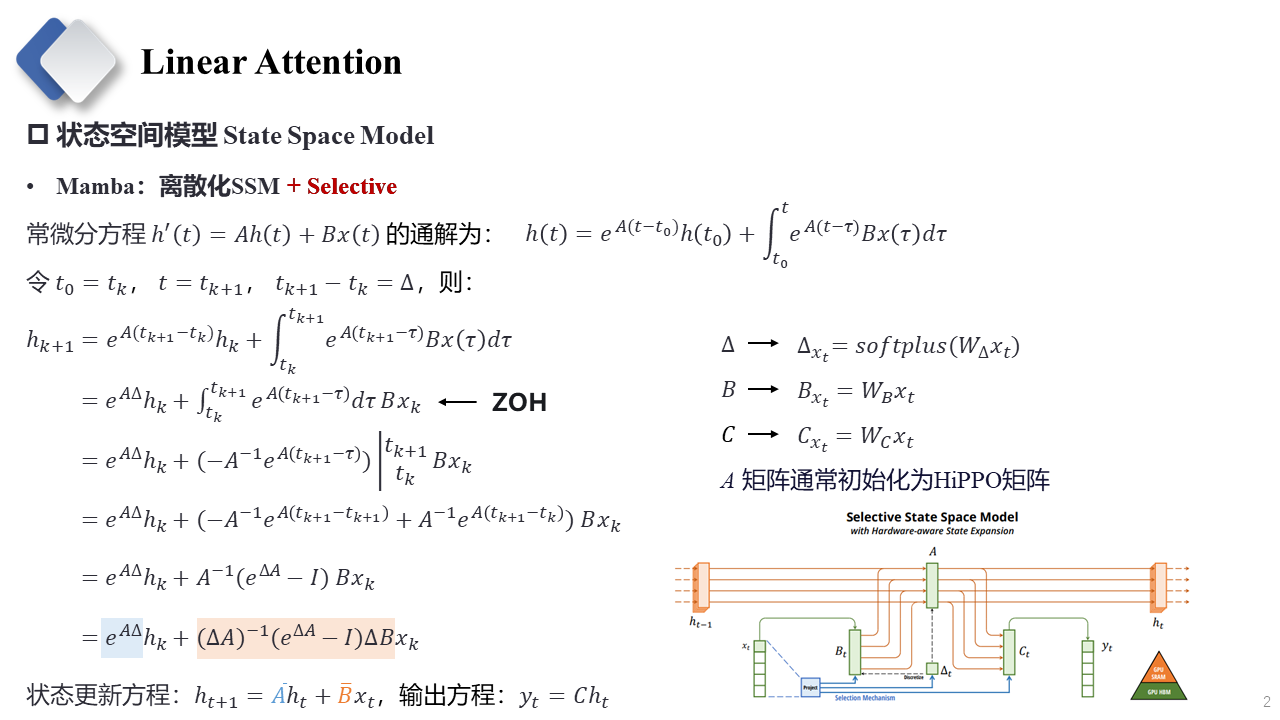 Linear Attention之Mamba-CSDN博客